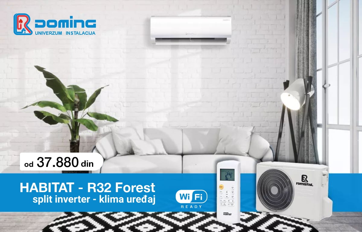 Doming d.o.o. - KLIMA UREĐAJ SPLIT INVERTER